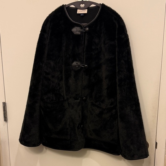 Universal Thread | Jackets & Coats | Universal Thread Black Teddy ...